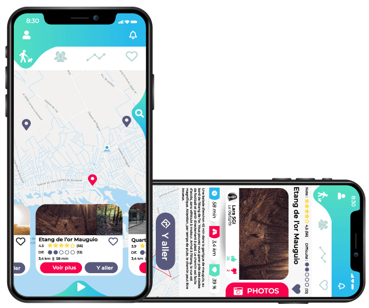 Application WOOG: Les promenades interactives pour votre chien