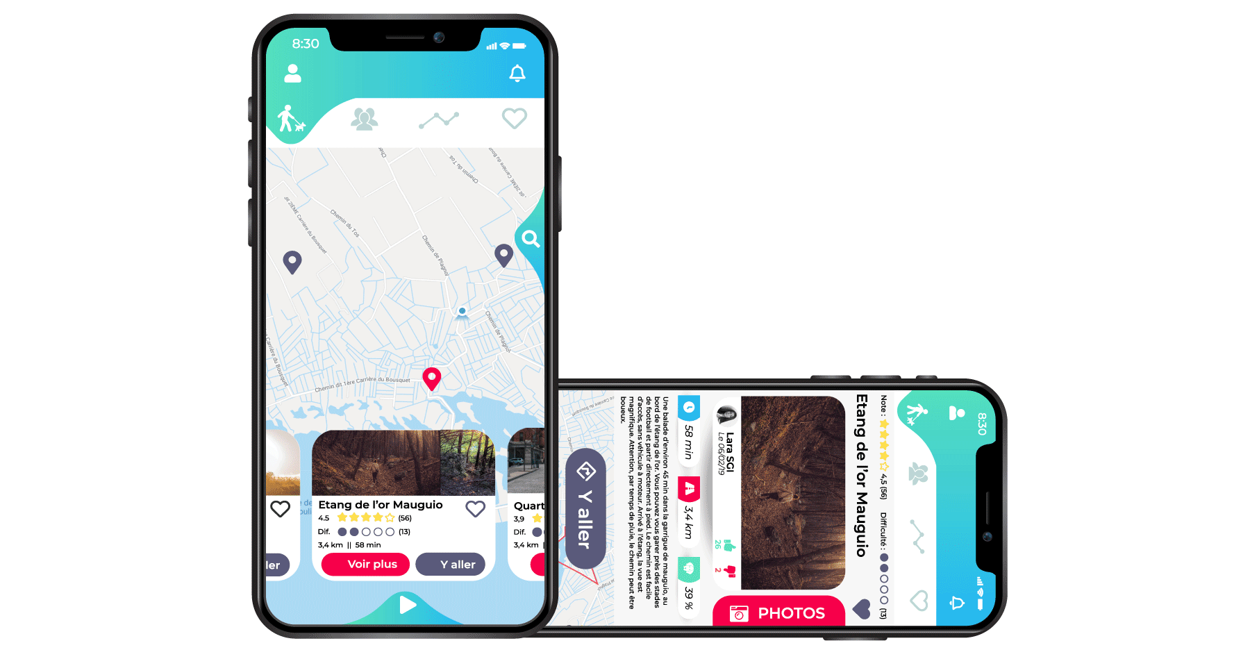 Application WOOG: Les promenades interactives pour votre chien